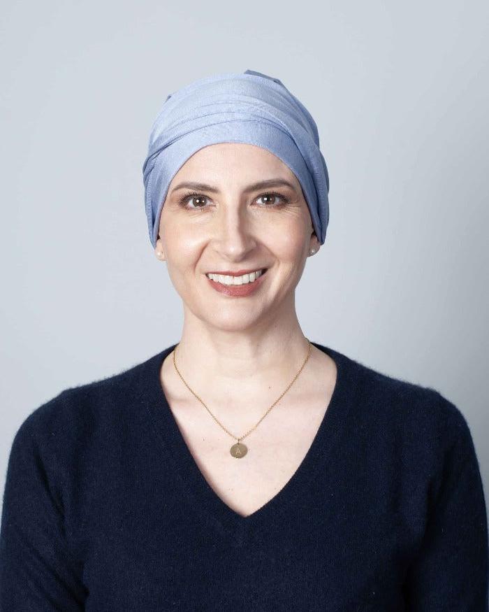 Magnifiques turbans chimio en soie – For Sis